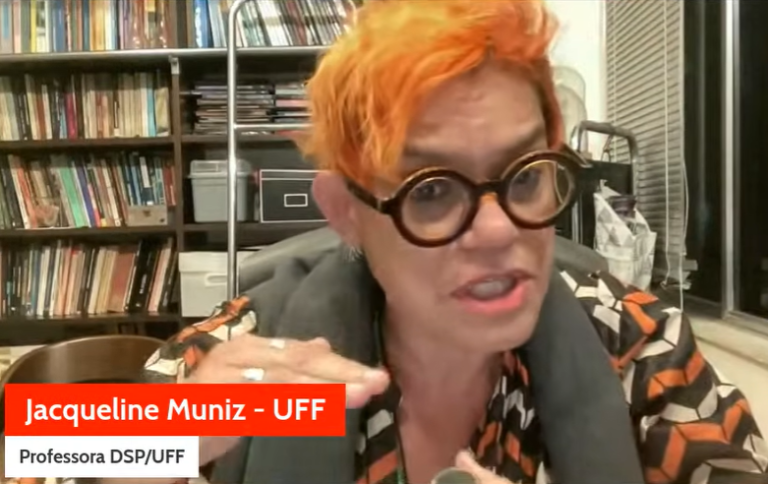 Estado regula o crime e lucra com a violência, afirma Jacqueline Muniz